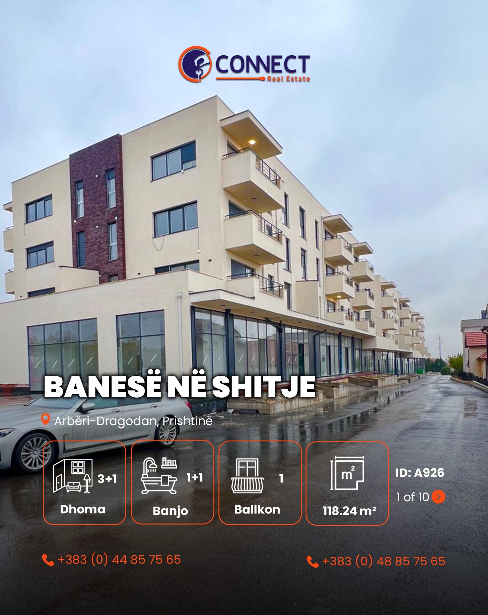 Banese 3+1 në Shitje – Arbëri / Dragodan - ImoKam